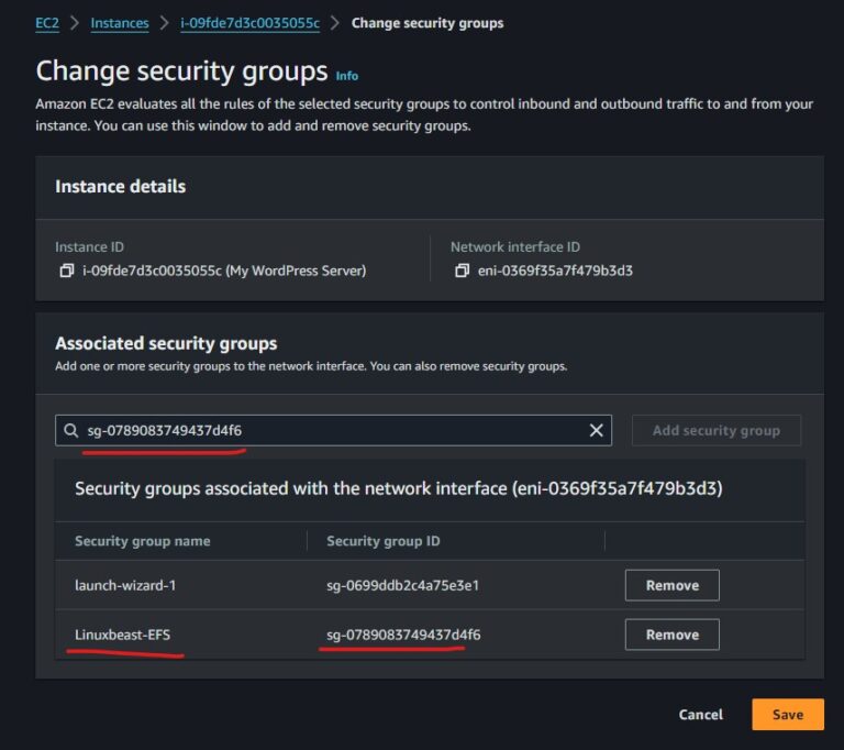 How to Mount Amazon EFS on EC2 Ubuntu 22.04 Instance | Linuxbeast