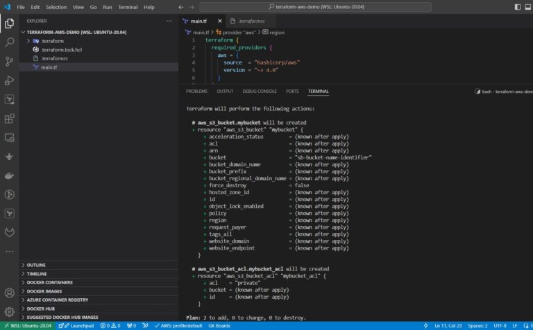 How to Configure Terraform on Windows 10 WSL Ubuntu for AWS ...