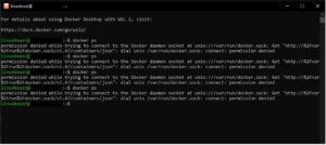 Resolving WSL Permission Denied When Connecting to Docker Daemon | Linuxbeast